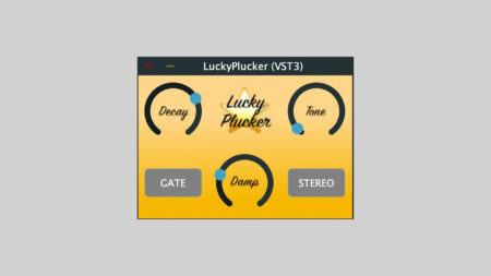SuperRiley64 Releases LuckyPlucker – Free Karplus-Strong String Synth