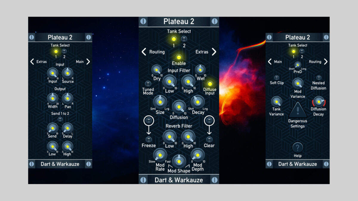 Dart Spark Releases Plateau 2 Free Plate Reverb Plugin