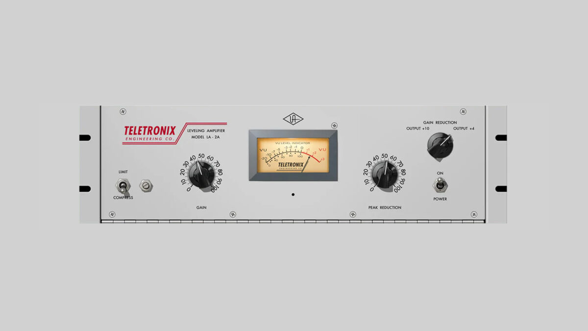 Universal Audio Offers LA-2A Tube Compressor for Free Until August 31st
